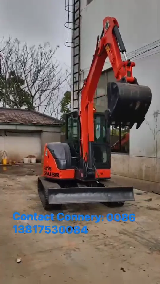 Original 5.5ton Hitachi Zaxis 55 Excavator Used Zx55 Mini Crawler Zx55u ...