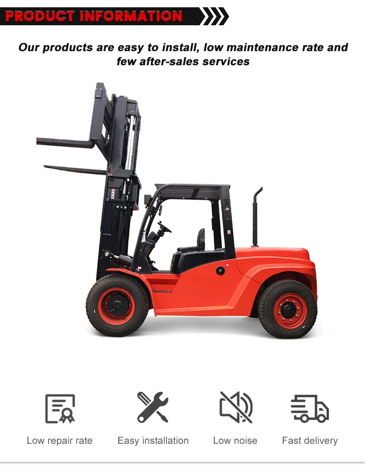 Diesel Forklift 2 Ton 4 Ton 6 Ton 7 Ton 3.5 Ton 3 Ton Cpcd20 Cpcd30 ...