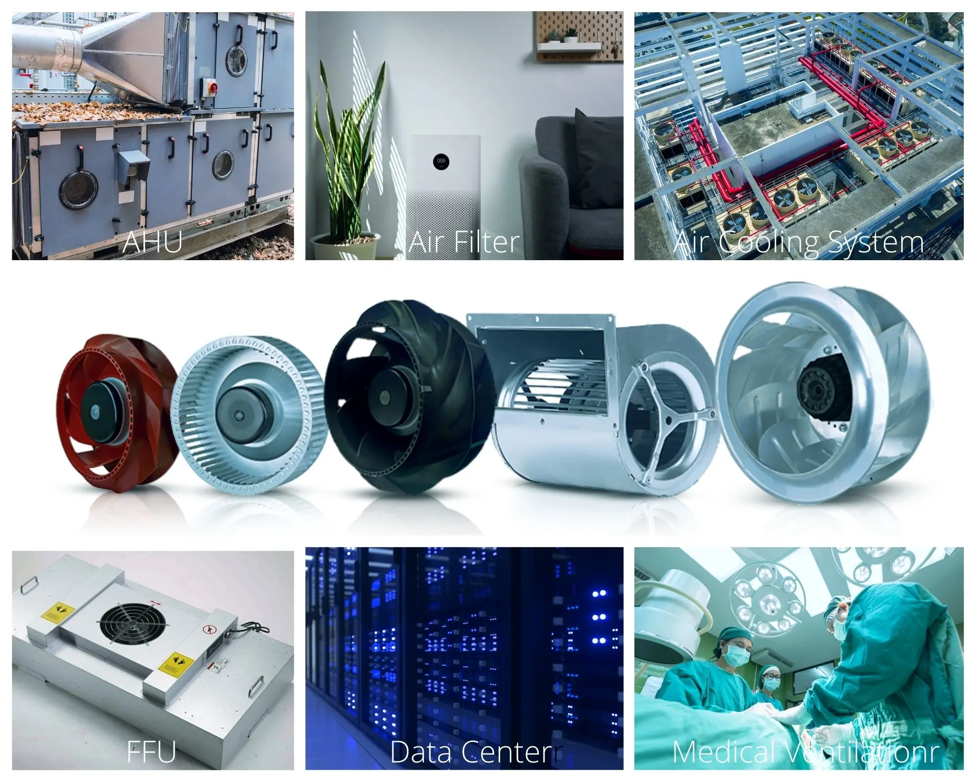 175mm High Efficiency EC Fan for Heat Pumps - Silent & Durable