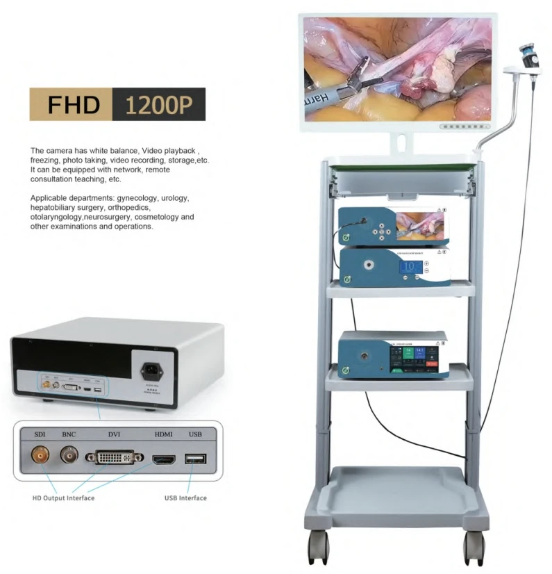 Endoscopy Camera System - Full HD Laparoscopy Tower