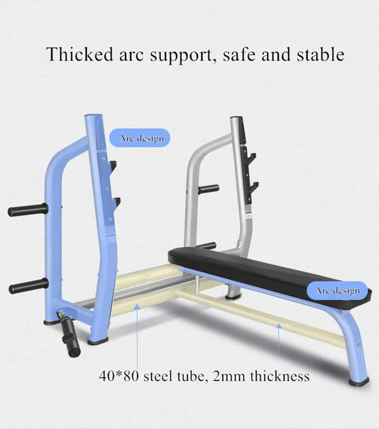 Functional Trainer Squat Rack Decline Bench Press Machine Weightlifting ...