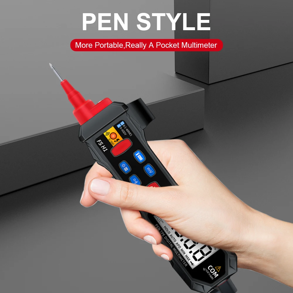 Alibaba.com: Pen-style 6000-count digital multimeter with NCV detection ...