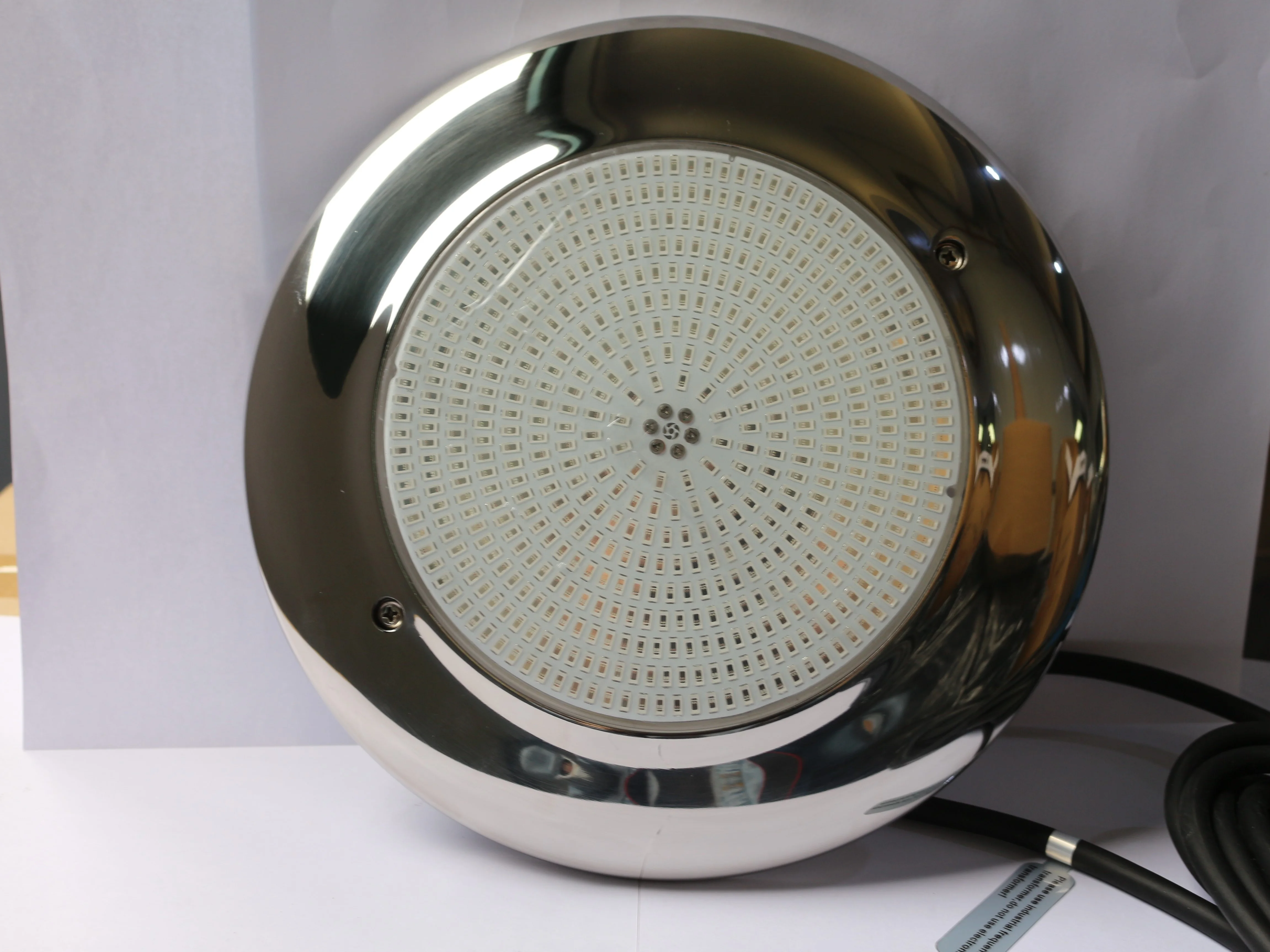 2024 Hentech 316l Stainless Steel Wall Mounted Led Pool Light 55w Rgb ...