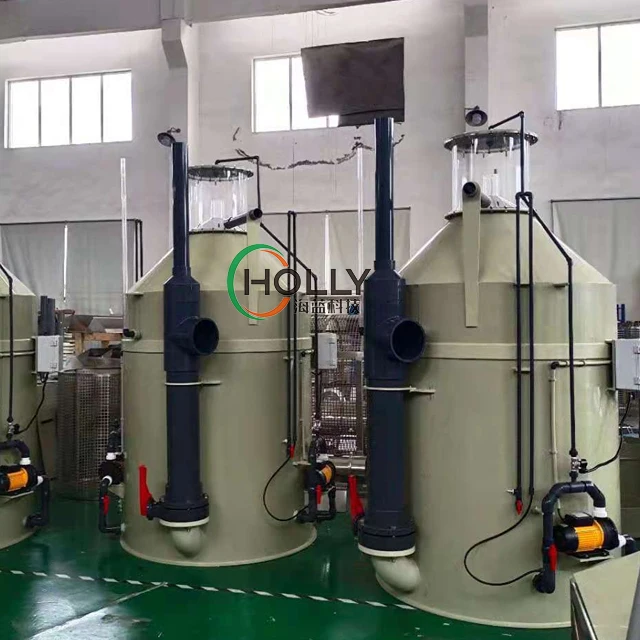 Protein Skimmer Aquaculture Foam Fractionator for Indoor Fish Farming
