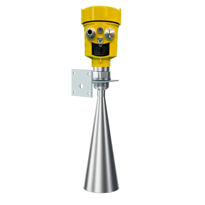 50m River Reservoir Water Tank Radar Level Sensor Instrument Silo ...