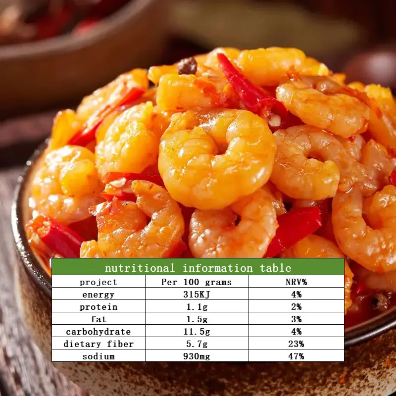 420g Spicy Crayfish Flavor Konjac Snacks - Healthy & Halal