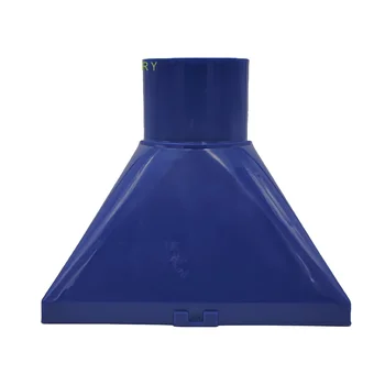 Plastic Dust Collector Hood With A Wide Mouth At One End And A Round ...
