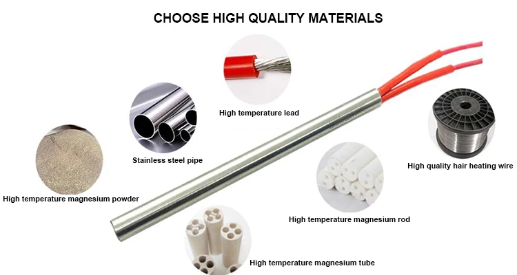 Pellet Stove Igniter Hot Rod Heating Tube Ignitor 9.9*140 Mm