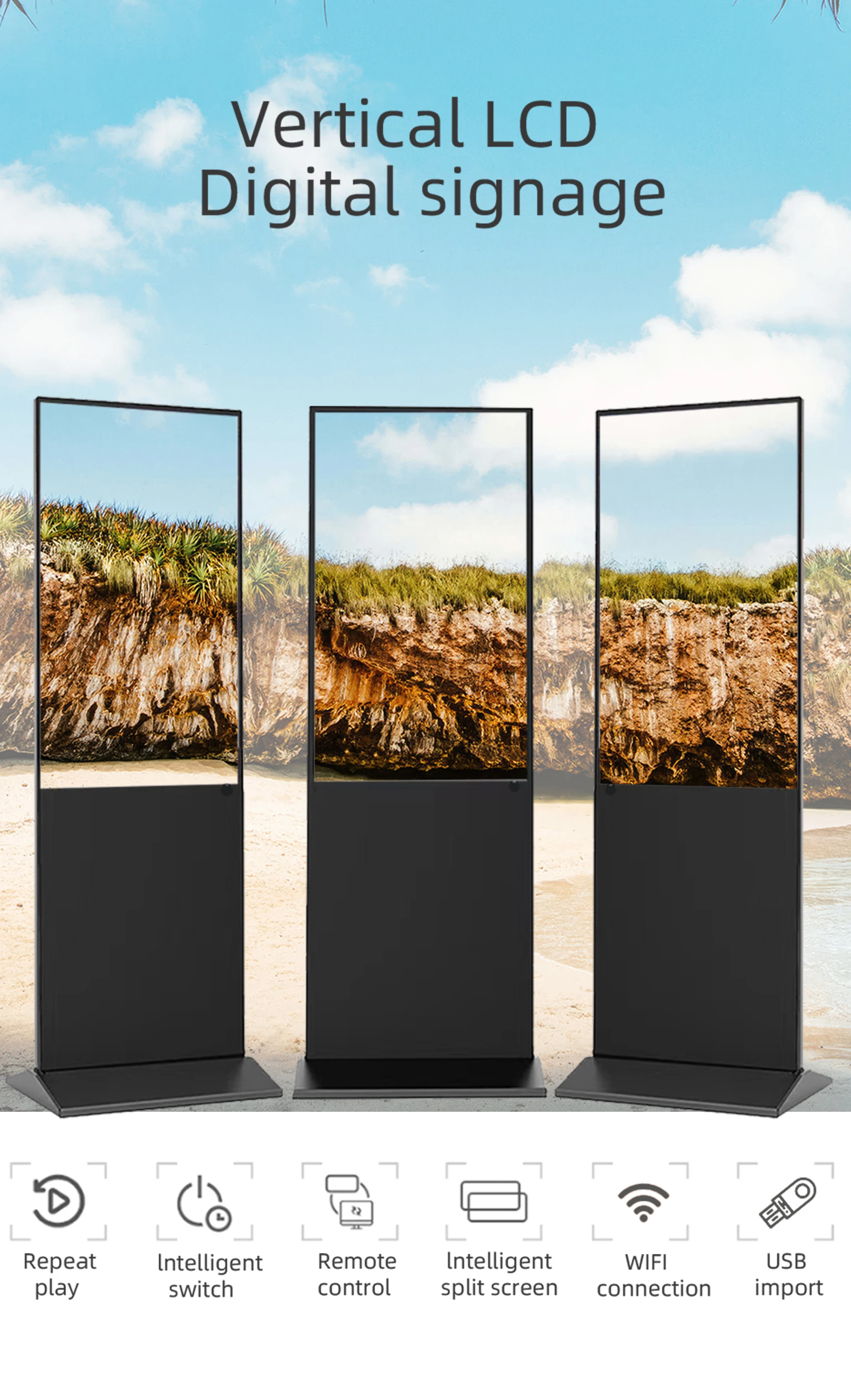 ZDHQ 4K Smart Kiosk - Interactive Digital Advertising