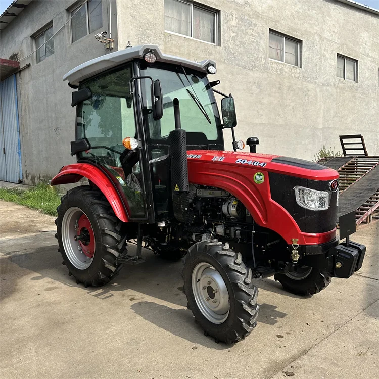 Agricultural Four-wheel Drive Agricultural Compact Agricultural Tractor Small Agricultural 4x4 ...