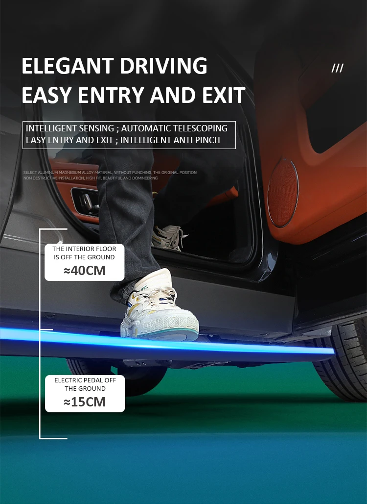 Wholesale Factory Waterproof Retractable Automatic Car Side Step Pedal ...