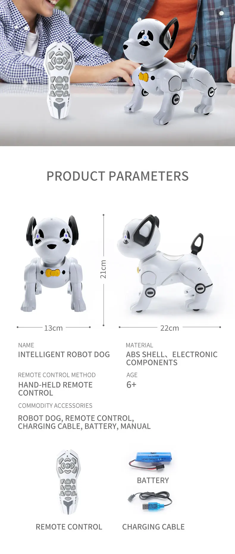 Smart Interactive Music Dancing Handstand Follow Bionic Programming ...