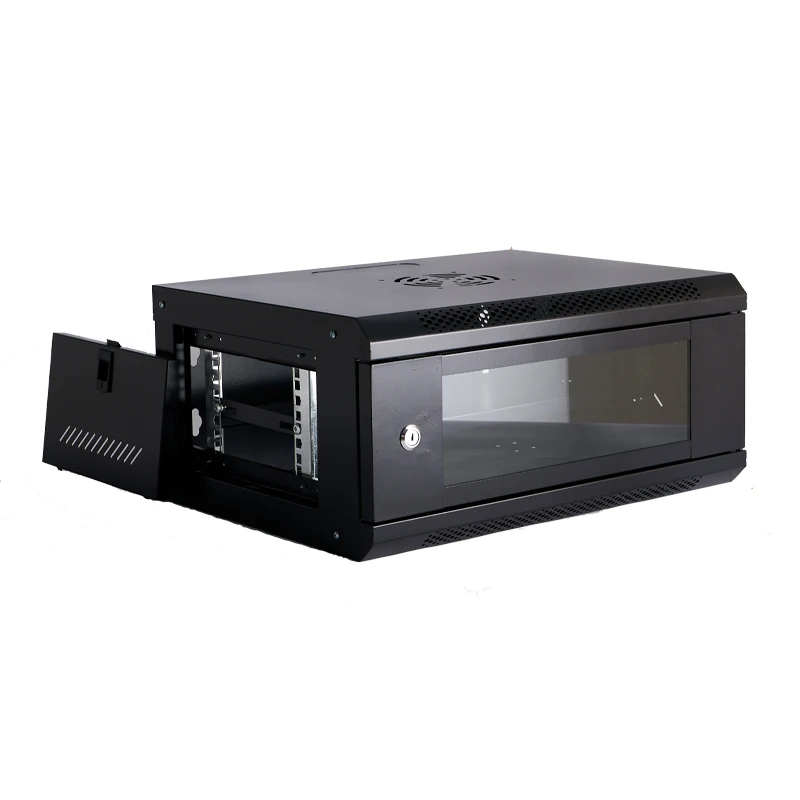 19inch Gcabling Enclosure Telecom Data Wall Box Mini Server Rack Glass ...