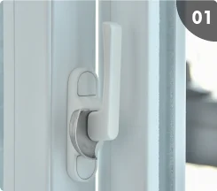 European Design UPVC Double Glazing Swing PVC Casement Window - Durable ...