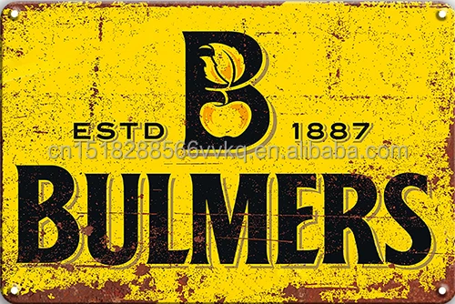 Vintage Rustic Tin Signs - Perfect for Man Caves & Bars