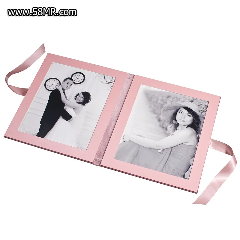 Linen Photo Album Cover Packaging Drawer Box And Crystal Usb Box - Buy ...