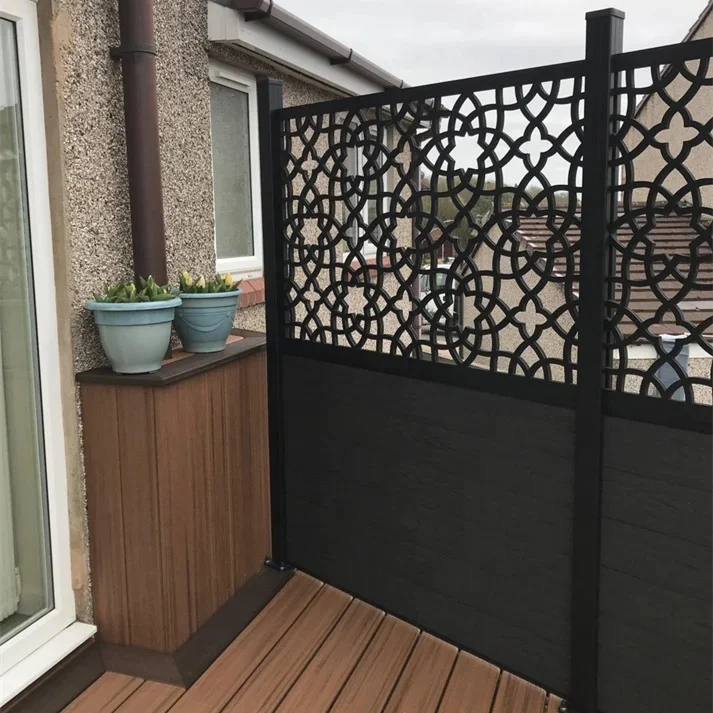 Pool Interior WPC Floor To Ceiling Garden Balcony Living Room Privacy ...