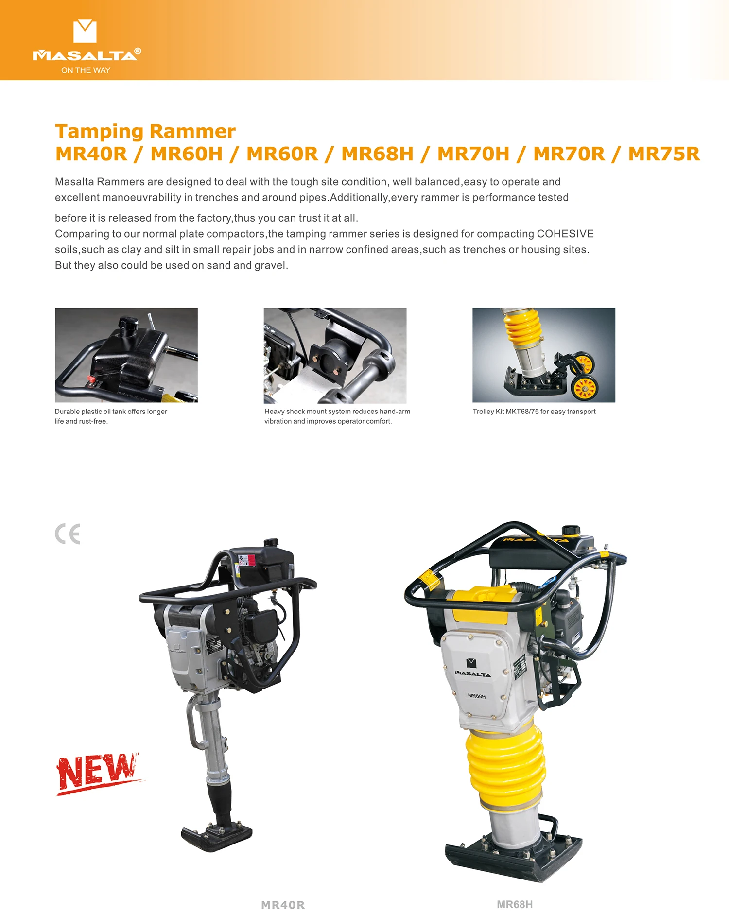 Gx160 Jumping Jack Tamp Honda Robin Tamping Machine High Quality Rammer ...
