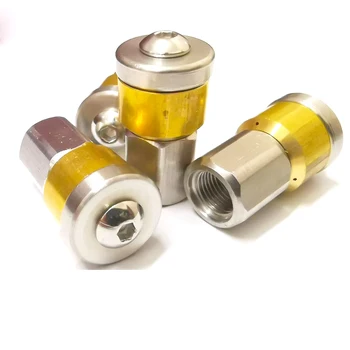 Stainless Steel Drain Flushing And Cleaning Sewer Jetter Nozzles ...