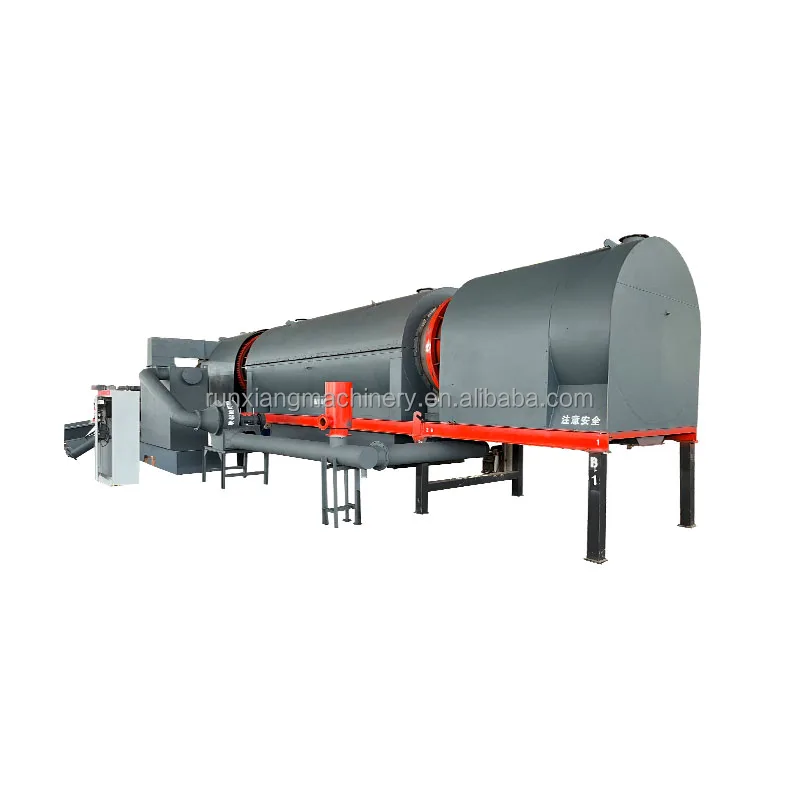 Continuous Carbonization Furnace Coconut Shell Palm Kernel Shell ...