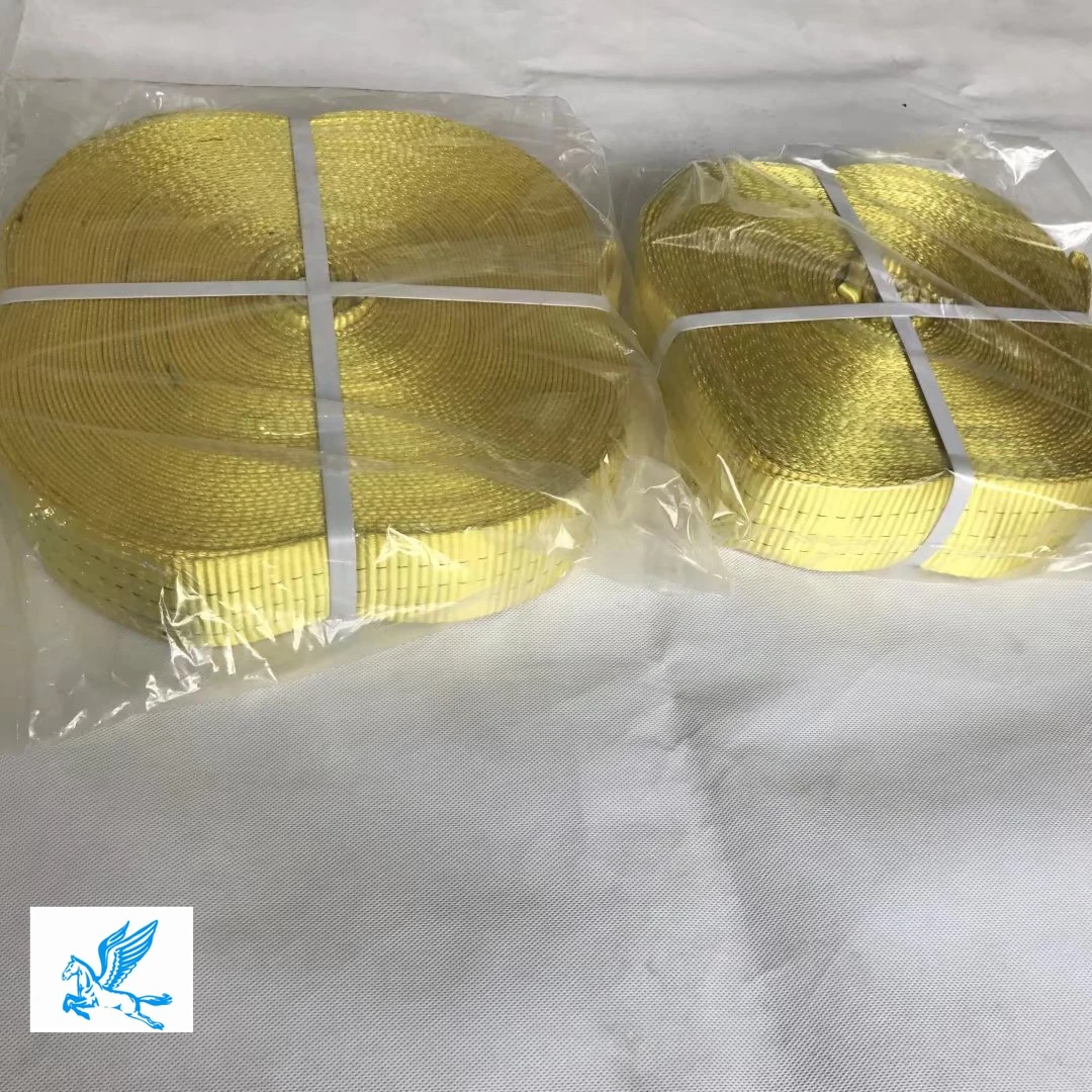 Crane Lashing Webbing Sling Polyester Yarn Material,Fabric Strap 40mm ...