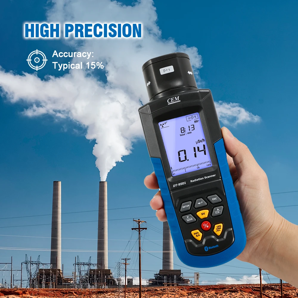 CEM DT-9501 Personal Portable Electromagnetic Geiger Counter
