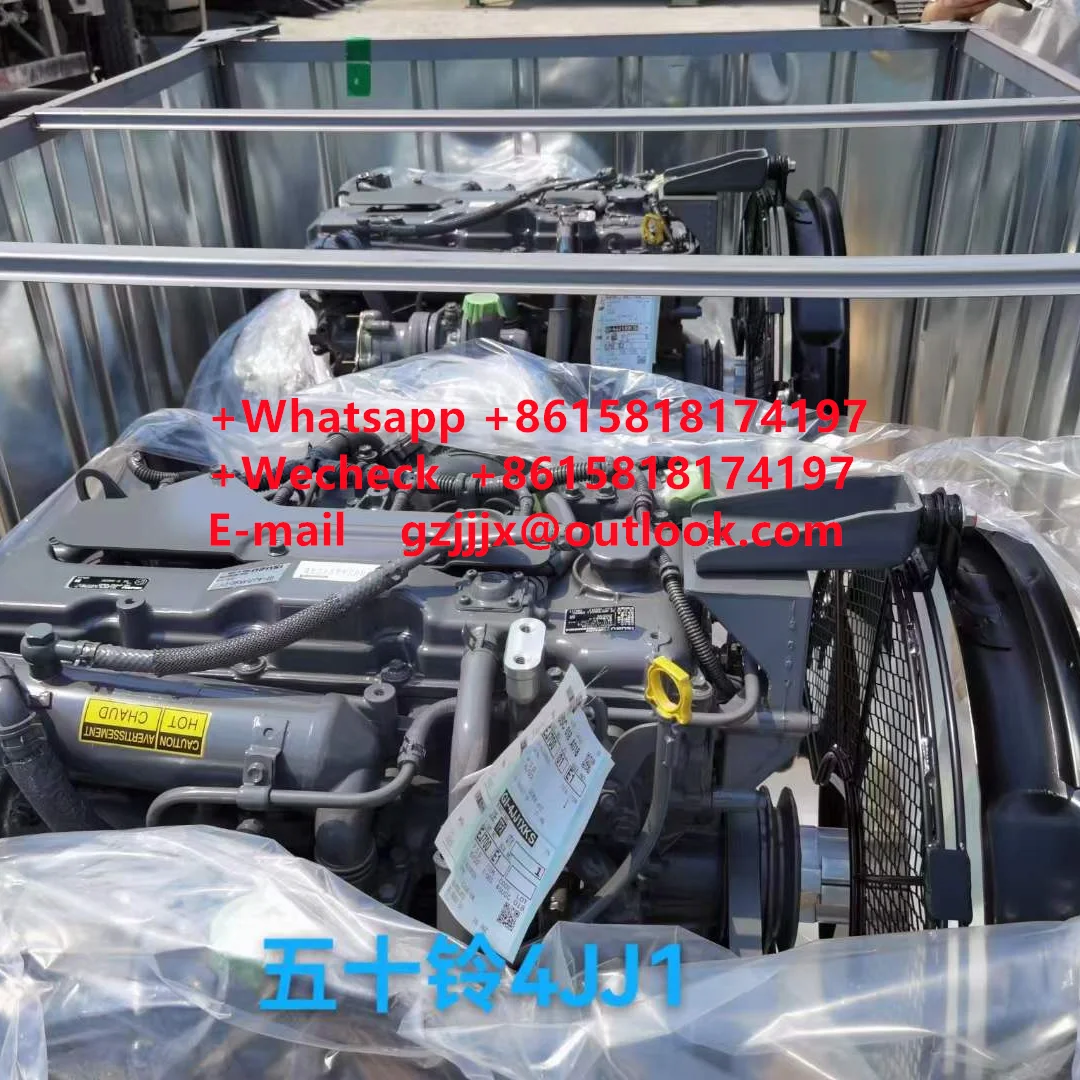 4hk1 6hk1 4bg1 6bg1 Tata Hitachi Isuzu Excavator Engine Assembly 6wg1 4jj1 Complete Used New ...