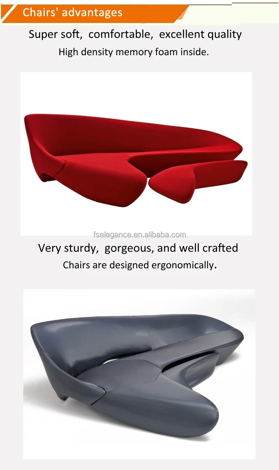 Moon Shape Couch - Stylish & Comfortable Living Room Sofa