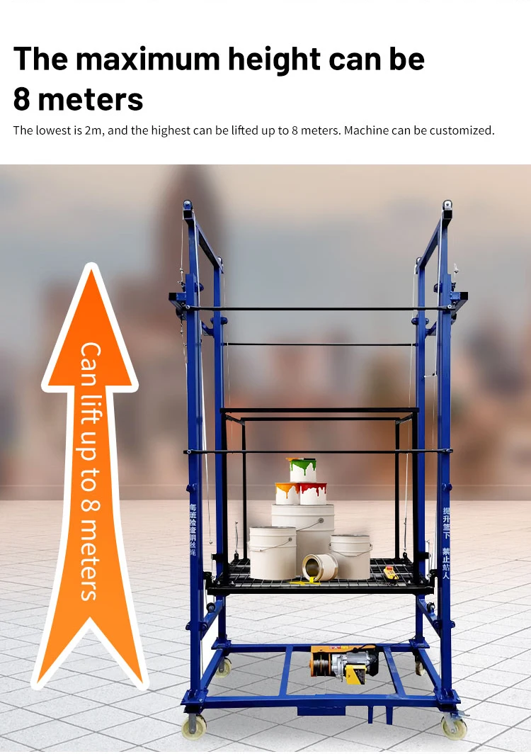 Electrical Remote Platform Elevator - Mobile Lifting Power