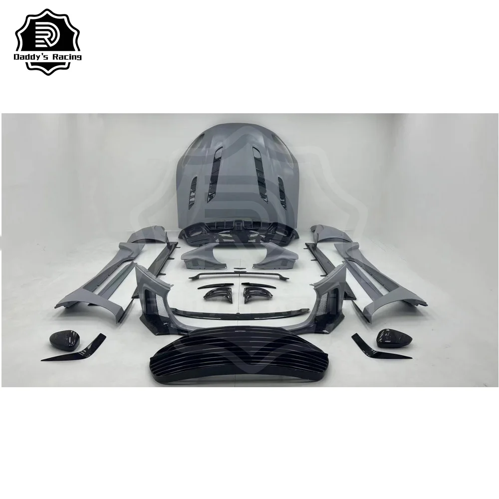 Msy Style Portion Carbon Fiber Body Kit Fit For Aston Martin Db11 Side ...