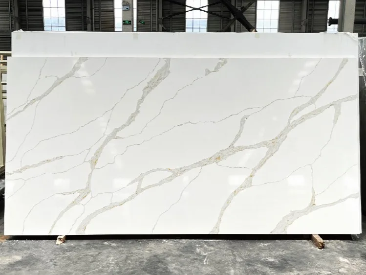 2023 Horizon Calacatta Quartz Stone Countertops Slab Artificial Stone ...