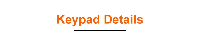 Ticket Number Track Display Customer Flow Keypad Transmitter Wireless ...