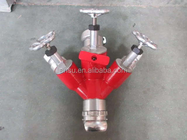 Fire Fighting 3 Ways Fire Water Divider - Durable & Efficient