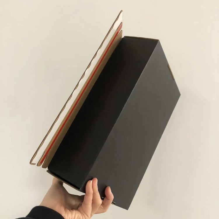 Luxury Corrugated Cardboard Zipper Tear Strip Shoes Clothing Packaging ...