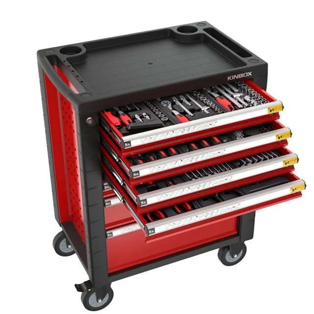 Ningbo Kinbox 455 PCS Full Tool Box Kit for Tools Cabinet Set| Alibaba.com