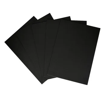 Wholesale A4 Paper 70 Gsm Premium Matte Black Paper Drawing Notebook ...