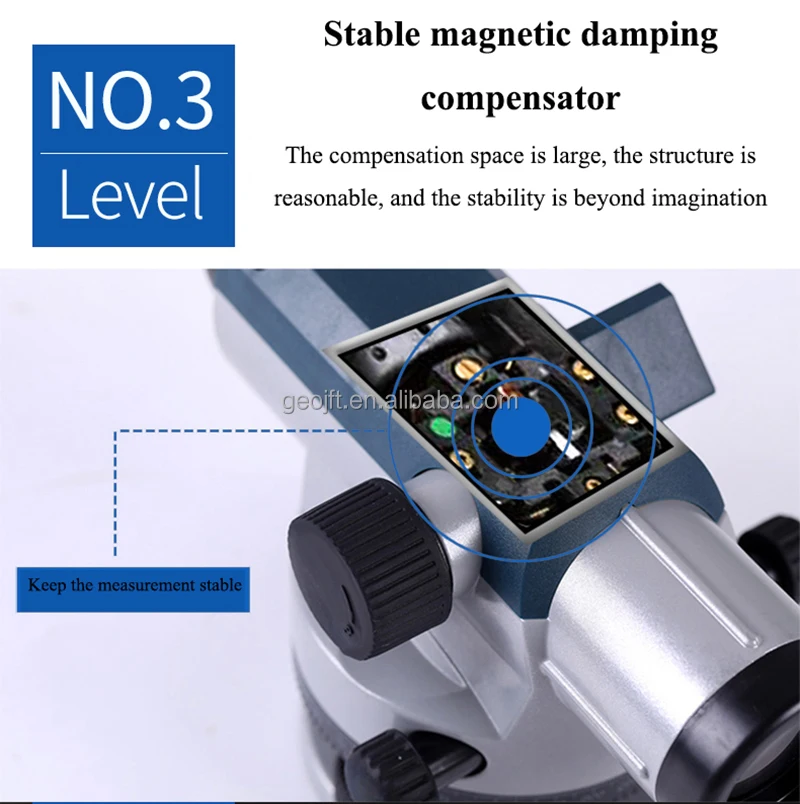 Geo-land Professional Manufacturer Survey Leveling Staff 32x Automatic ...