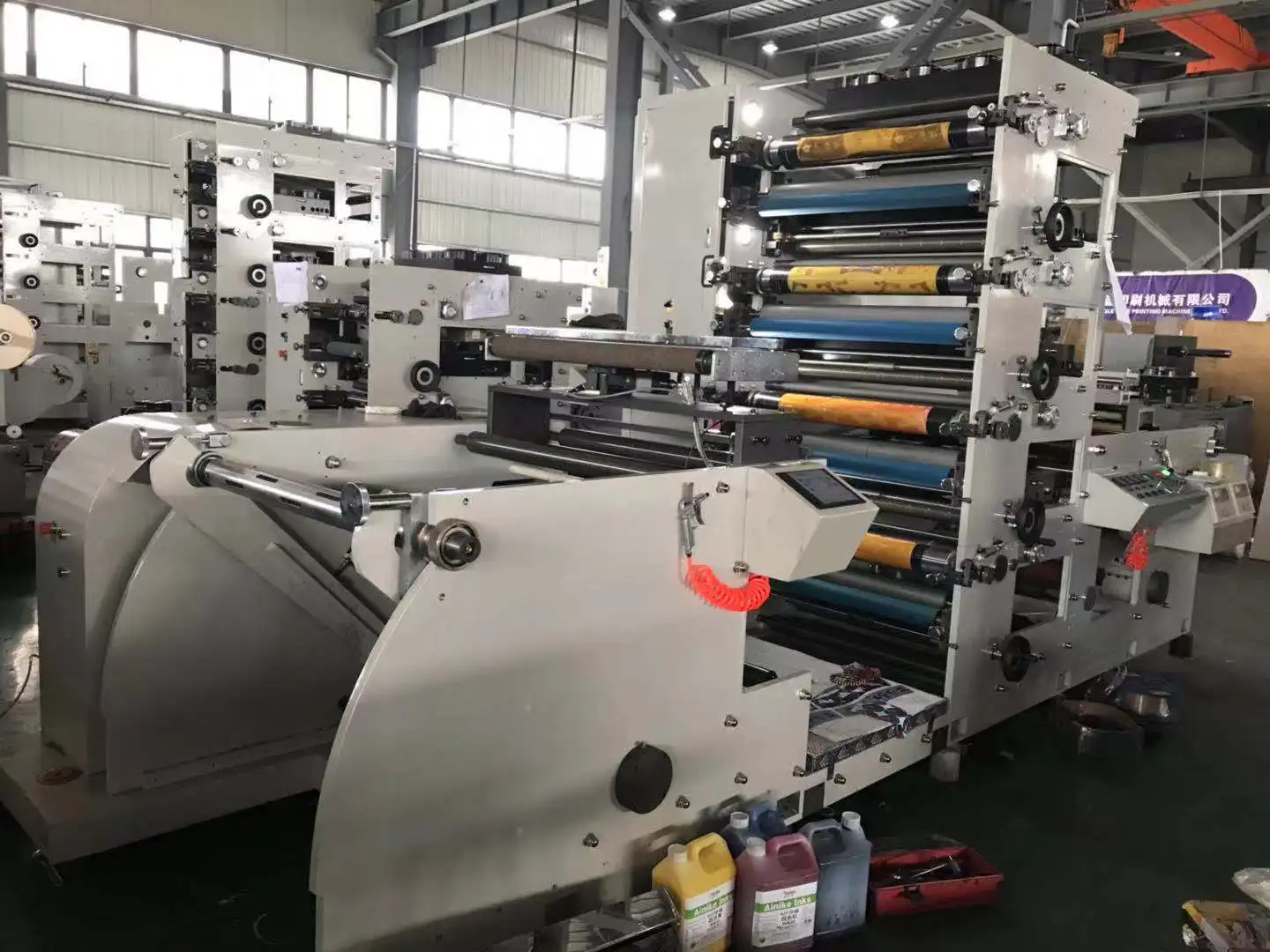 Gp1100-6b Flexo Label Printing Machine Uv Oven Film Paper Film Stickers ...