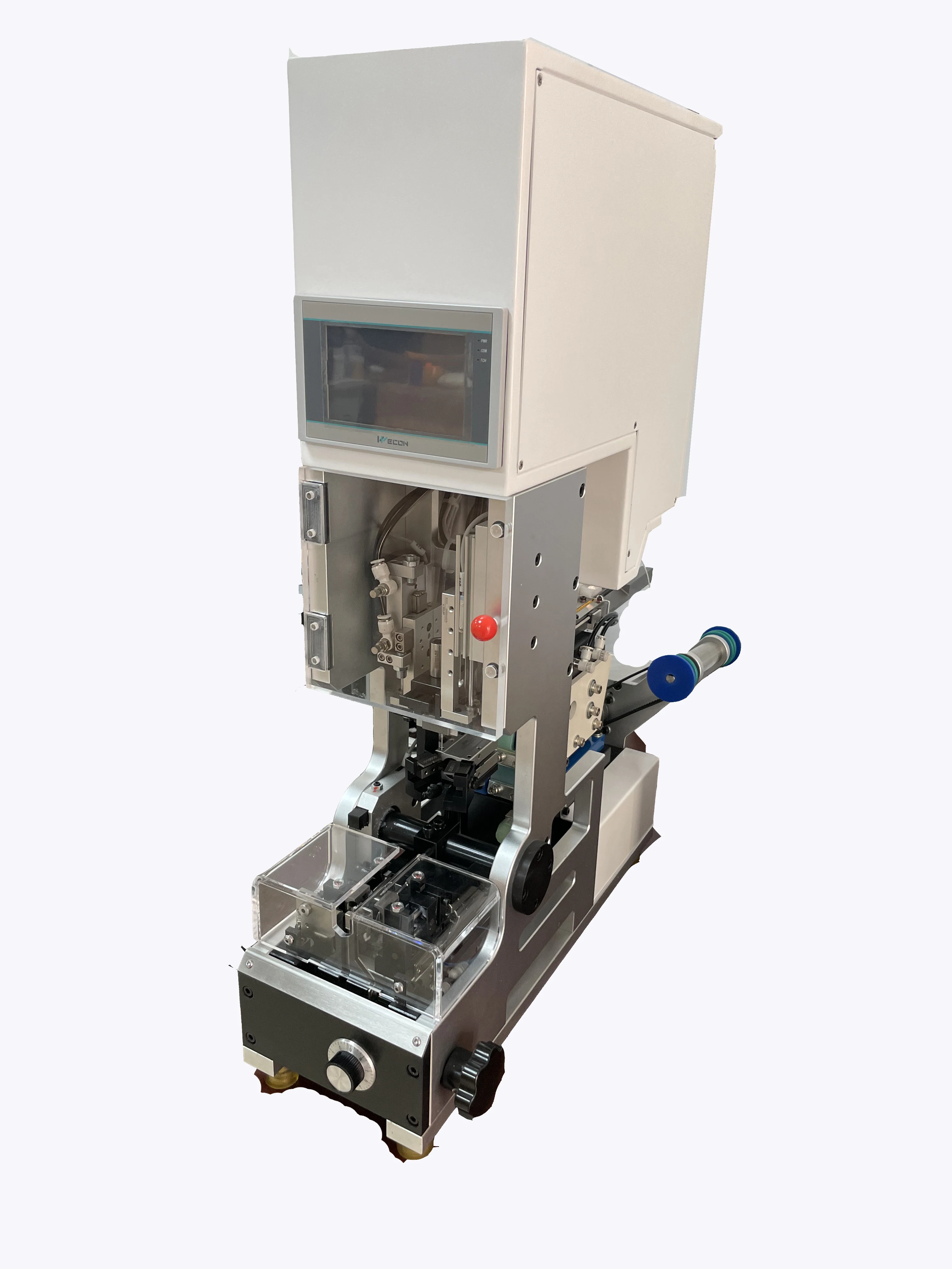 Semi Automatic Wire Cable Waterproof Bolt Threading Machine Wire ...