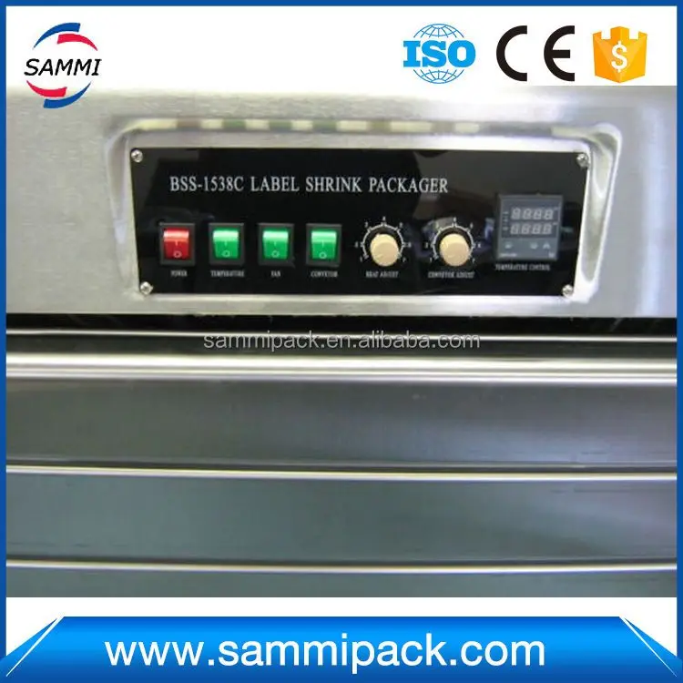 Bss-1538b Bottle Label Shrink Wrapping Machine For,Food - Buy Bottle ...