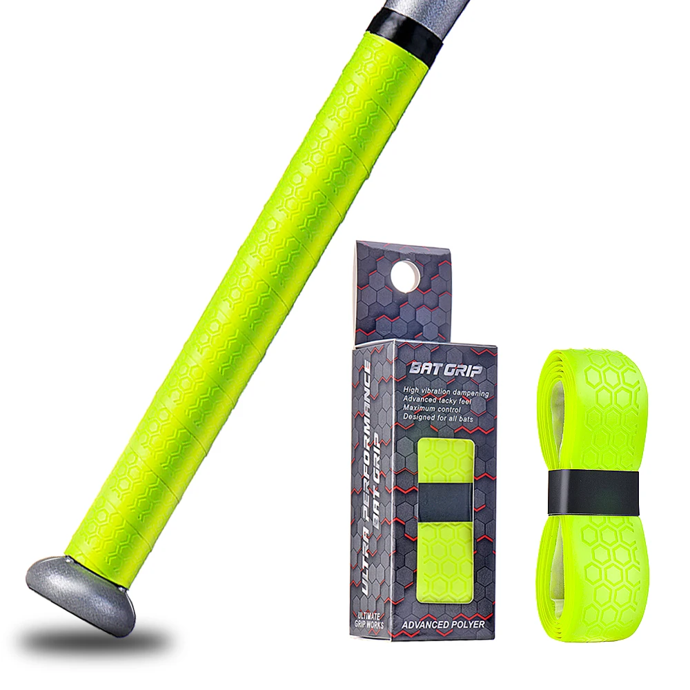 Customized Soft PU Anti-Slip Baseball Bat Grip Tape