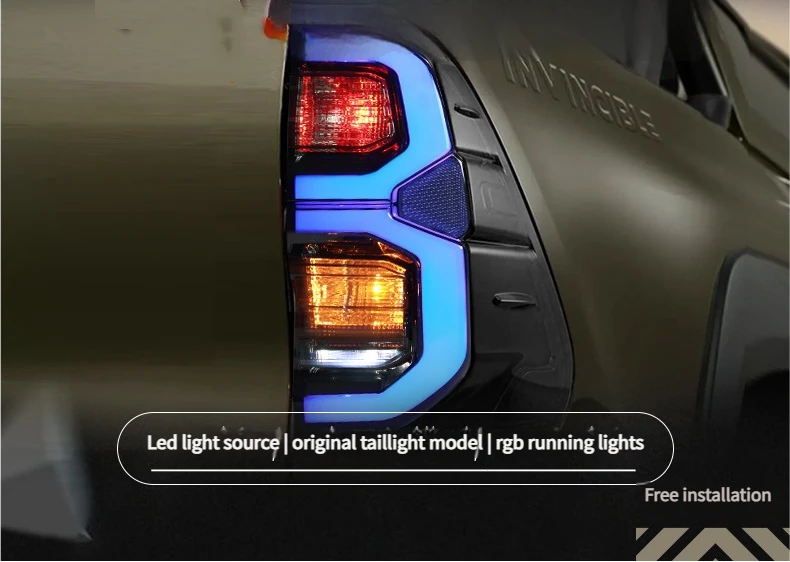 Auto-y Clear Lens Rear Lamp for Revo 2016-2024 New Tuning Lightings RGB ...