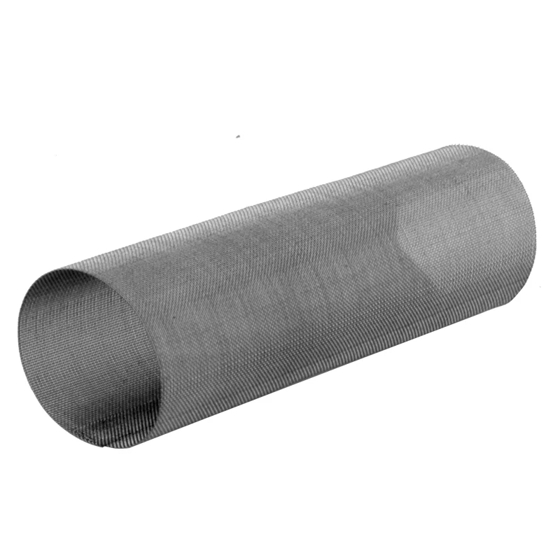 304 Stainless Steel Woven Wire Mesh Square Hole Filter Tube Oil Filter ...