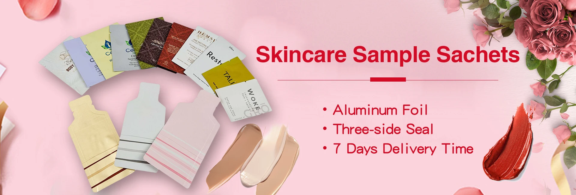 Biodegradable Sachet Packaging for Beauty & Care Products