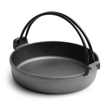 Preseasoned Japanese Cast Iron Sukiyaki Pot Tetsu Nabe Pot Shabu Pot ...