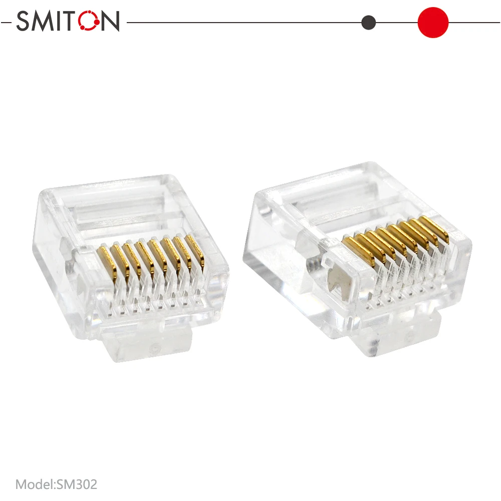 Module Short Body Crystal Head Cat5 8p8c Ethernet Utp Plug - Buy Short ...