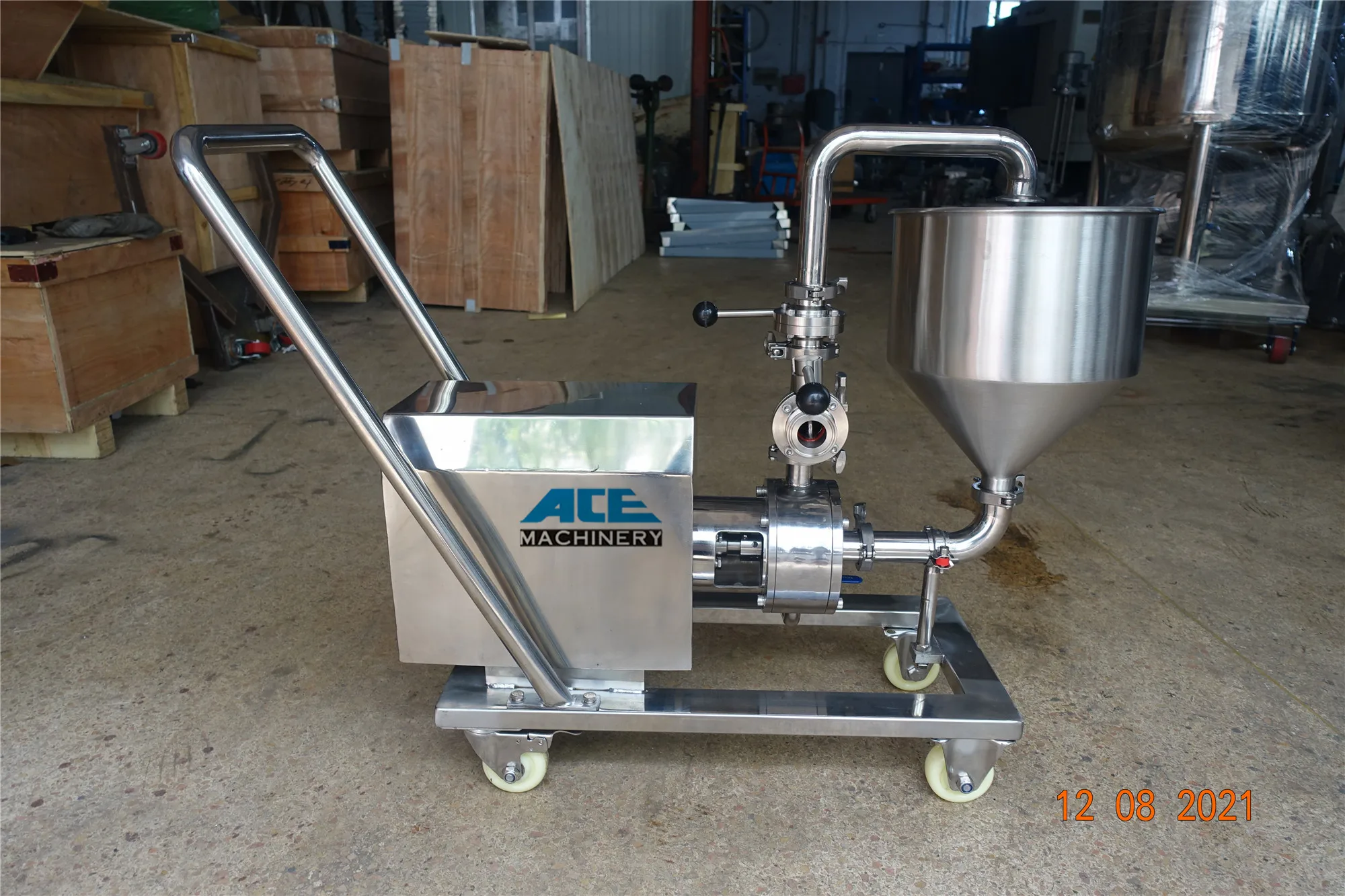 High Shear Mixer Pump Homogenizer Pump Homogenizer Pump For Legume ...