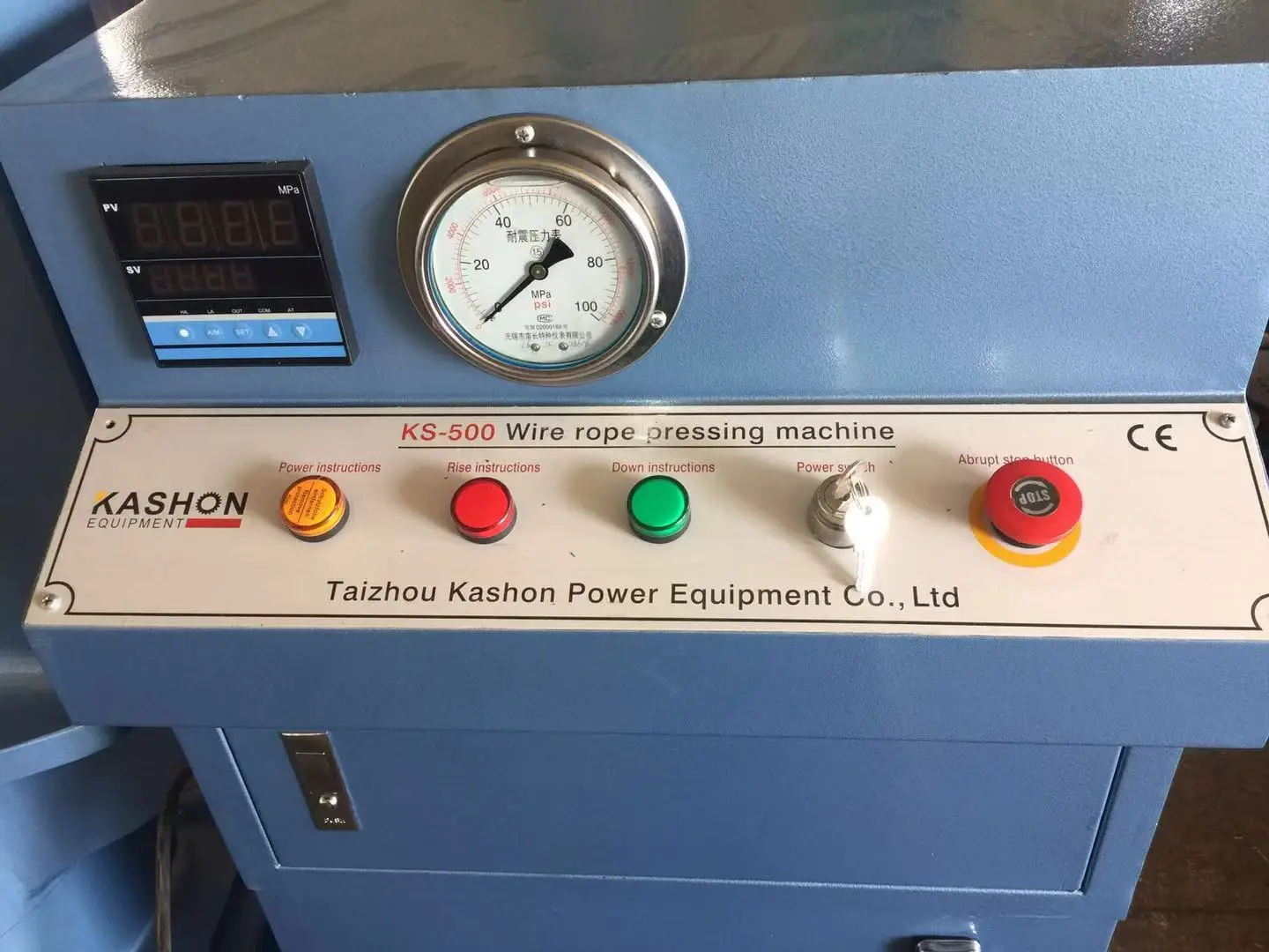 500 Ton Wire Rope Pressing Machine - Precision & Durability