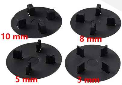 Plastic Raised Floor System Wpc Decking Height Adjustable Pedestal ...