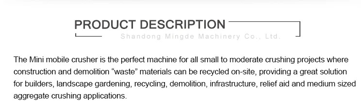 MONDE OP50 Portable Concrete Crusher - Efficient & Durable